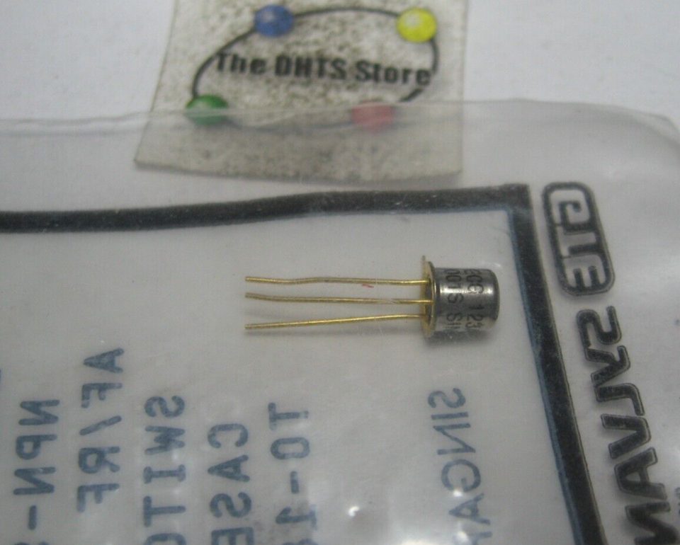 ECG123A Sylvania NPN Silicon Si Transistor NTE123A TO-18 - NOS Qty 1 | eBay
