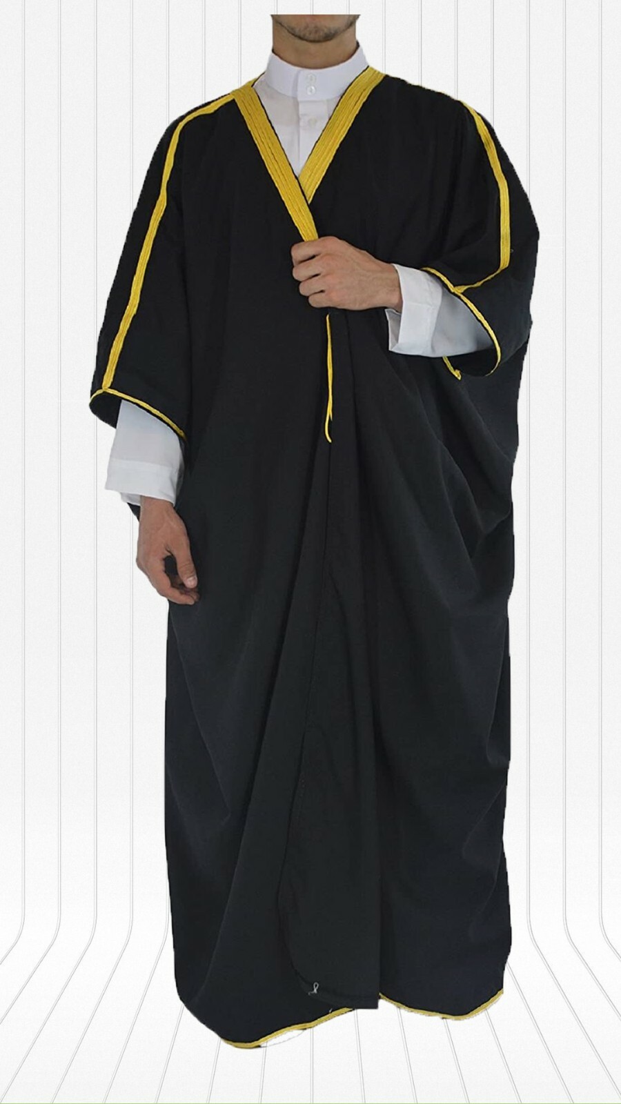 COLOUR COLOR Arab Cloak Robe Sheik Bisht Medieval Wedding Luxury ...
