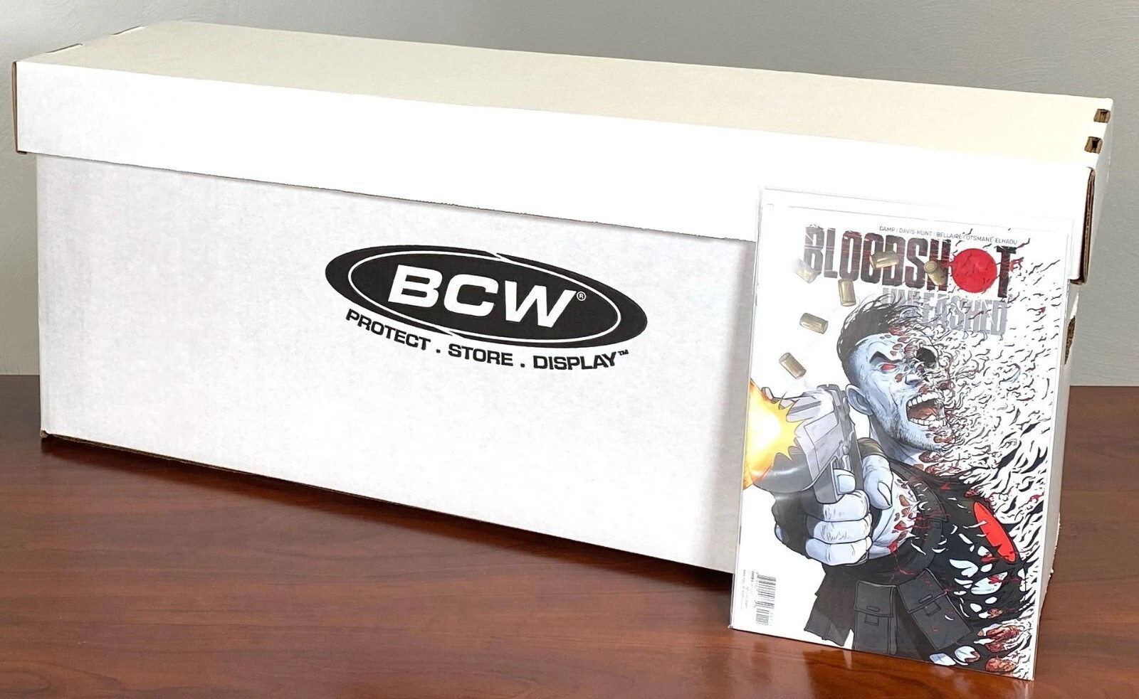 (5x) BCW Long Comic Book Storage Box- Corrugated Cardboard Storage Box ...