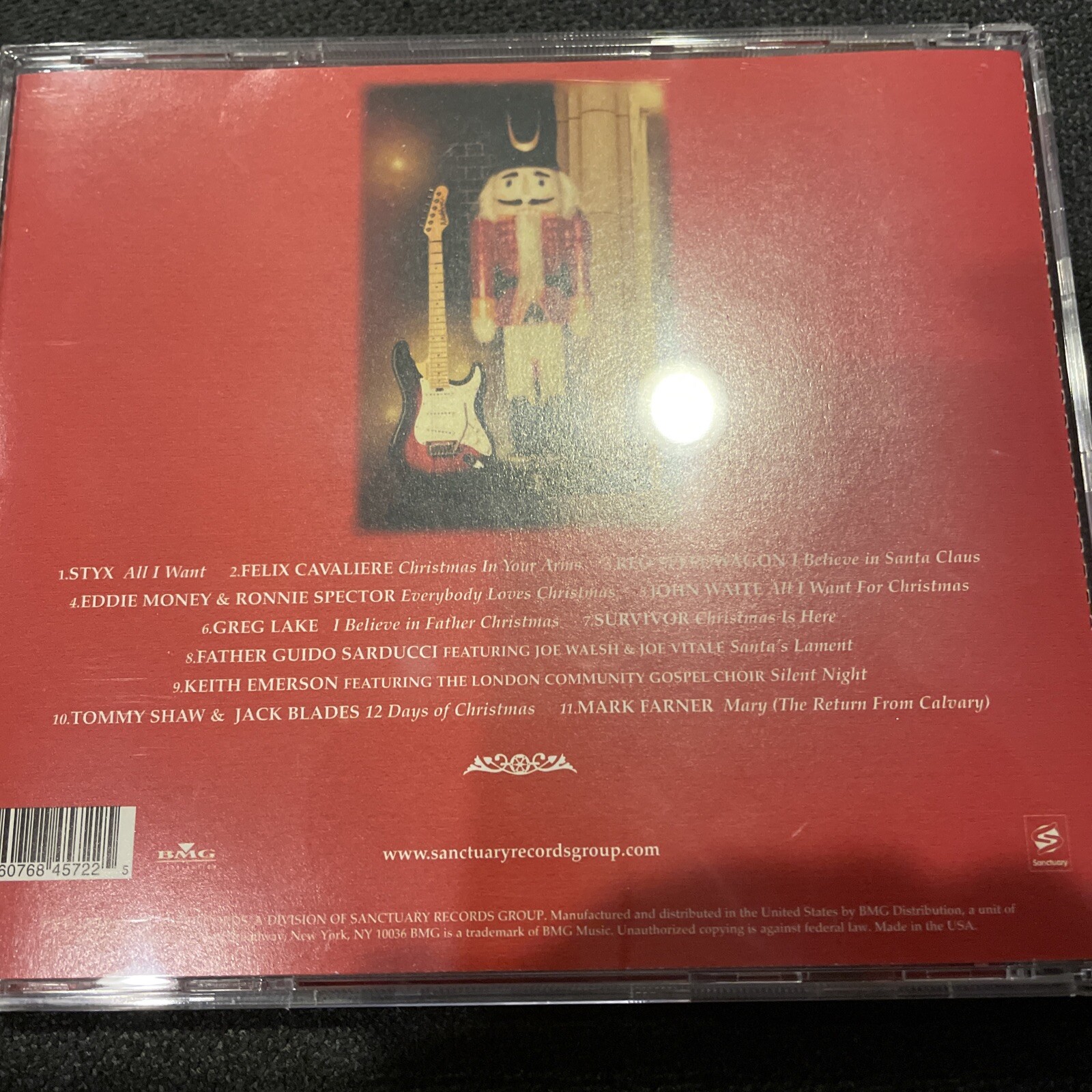A CLASSIC ROCK CHRISTMAS (CD) Styx EDDIE MONEY Survivor RONNIE SPECTOR ...