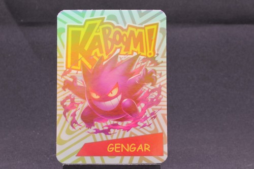 Custom Kaboom Pokemon Gengar Holo Trading Card k2 | eBay