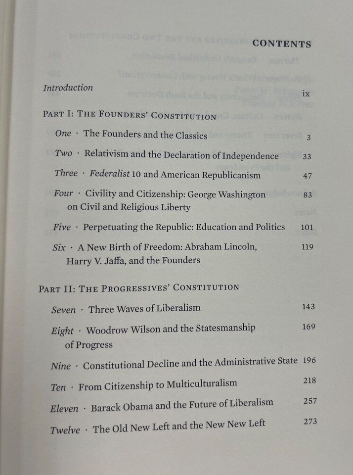 Crisis of the Two Constitutions by Charles R. Kesler | eBay