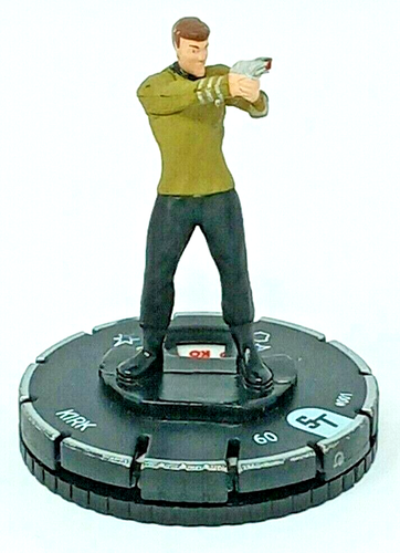 Heroclix Captain Kirk 001 phaser Star Trek Original Series 2013 euc ...