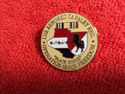 11TH ARMORED CAVALRY REGIMENT IRAQ FREEDOM WAR HAT PIN | eBay