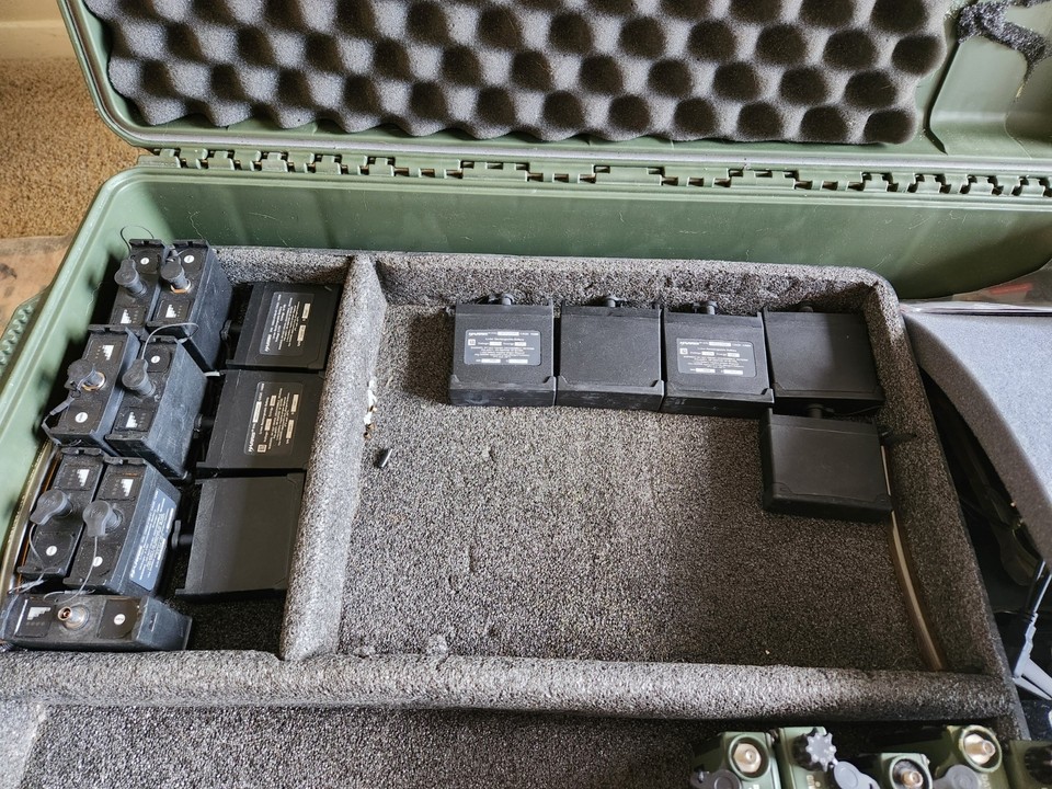5x Harris RF-7800S SPR Radios LOT With Extras/Adapters Tactical Radios ...