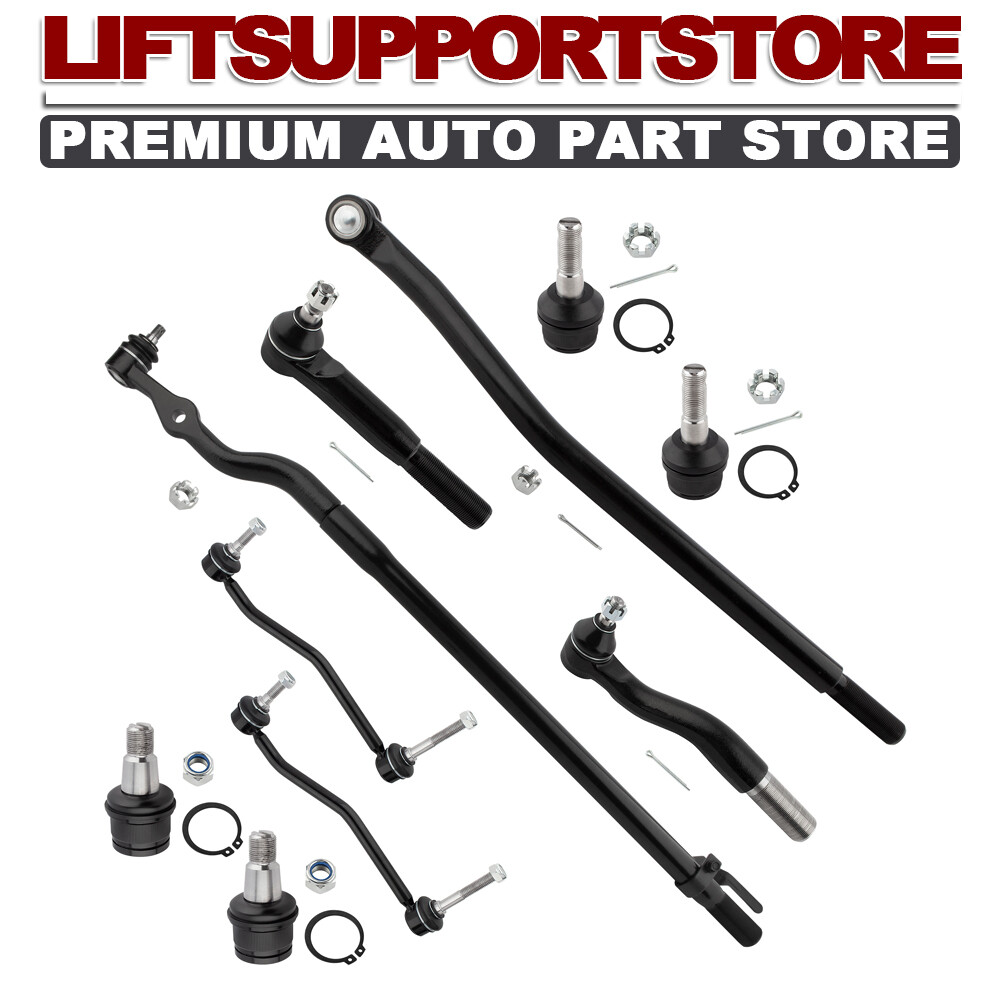 10Pc Front Drag Link Tie Rod Ball Joint For Ford Excursion F250 F350 ...