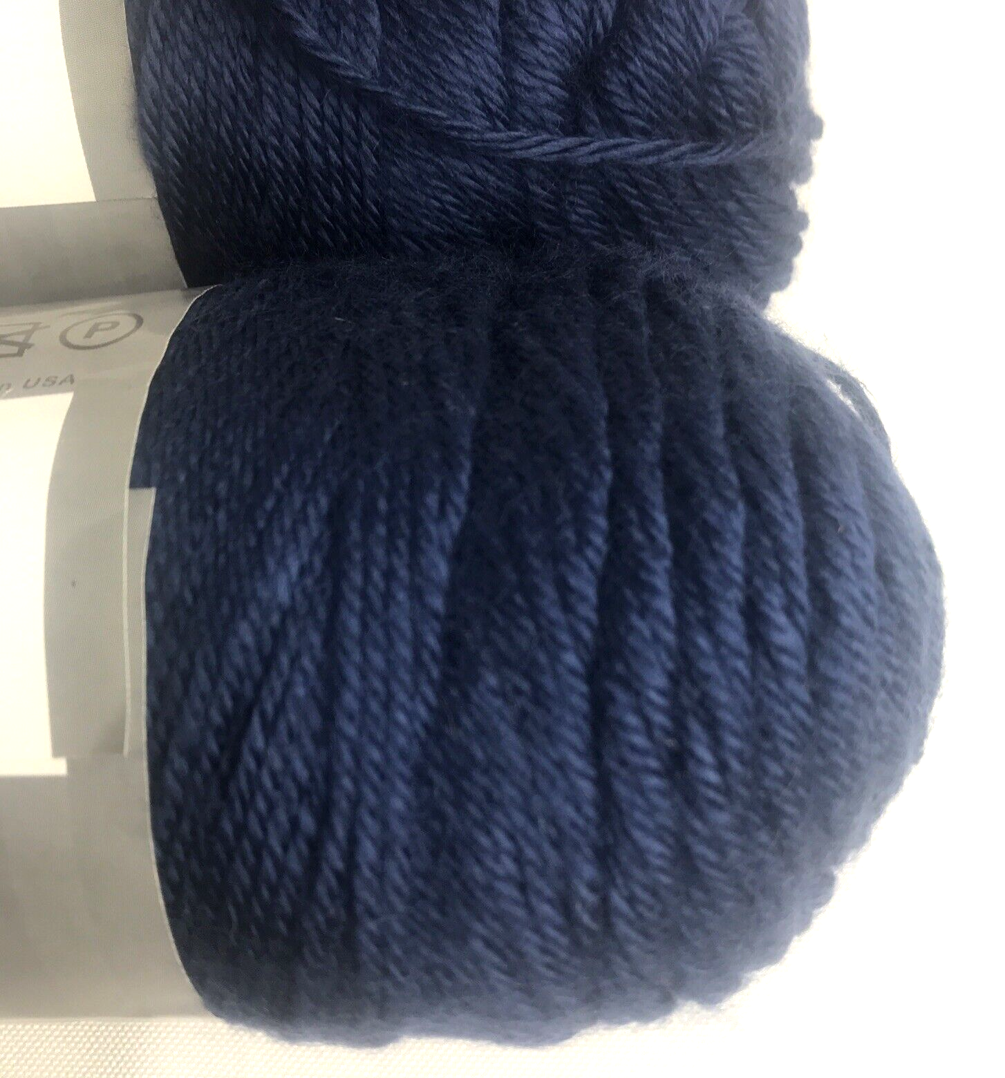 Caron Simply Soft Yarn Lot 3 Dark Country Blue Knitting Crochet Worsted ...