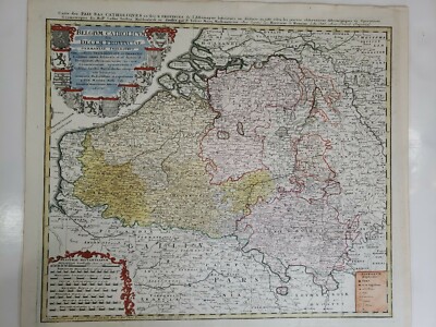 Pre-1900 - Homann 1747 Atlas Map
