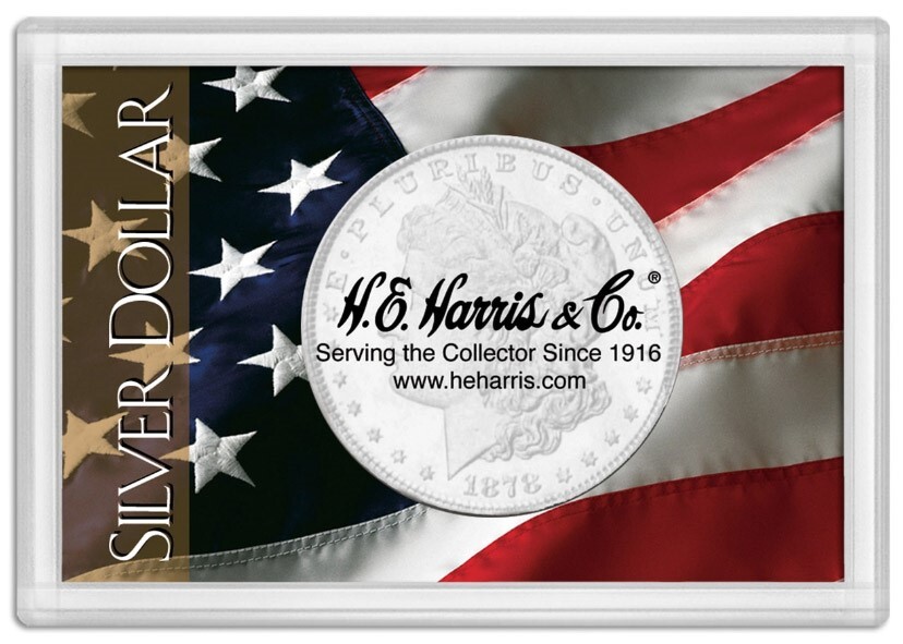 x3 Harris Snaplock Coin Gift Holders For 1 US Silver Dollar Morgan ...