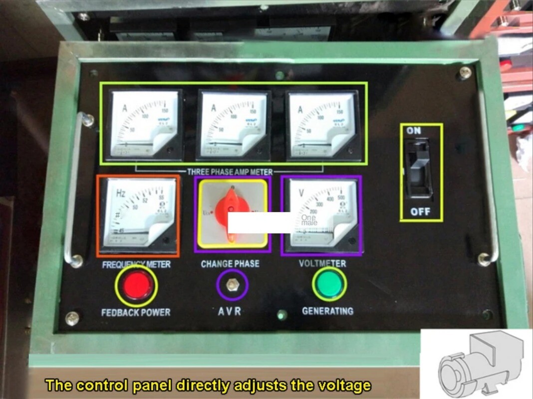 30KW Full Copper Generator Stand-Alone Cast Iron Diesel Generator ...