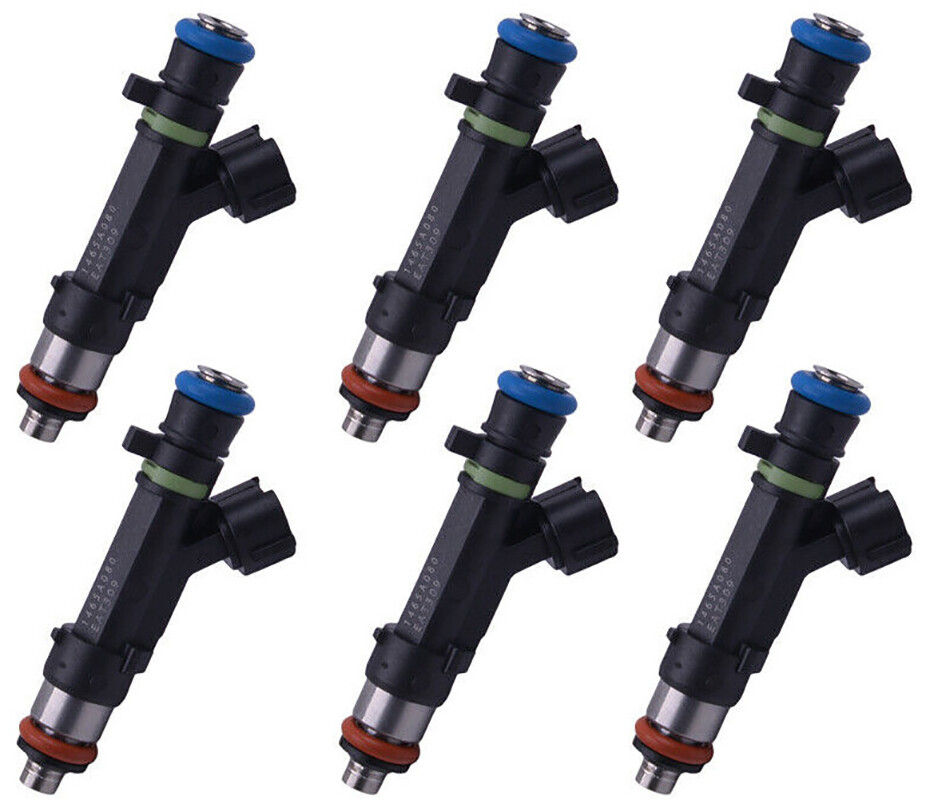 6PCS NEW Fuel Injectors 1465A080 For Mitsubishi Outlander 3.0L V6 2007 ...