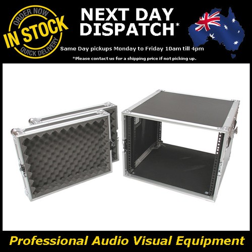 8 Unit 8RU Rack Road Travel Flight Case Sleeve Flightcase Dj Roadcase ...