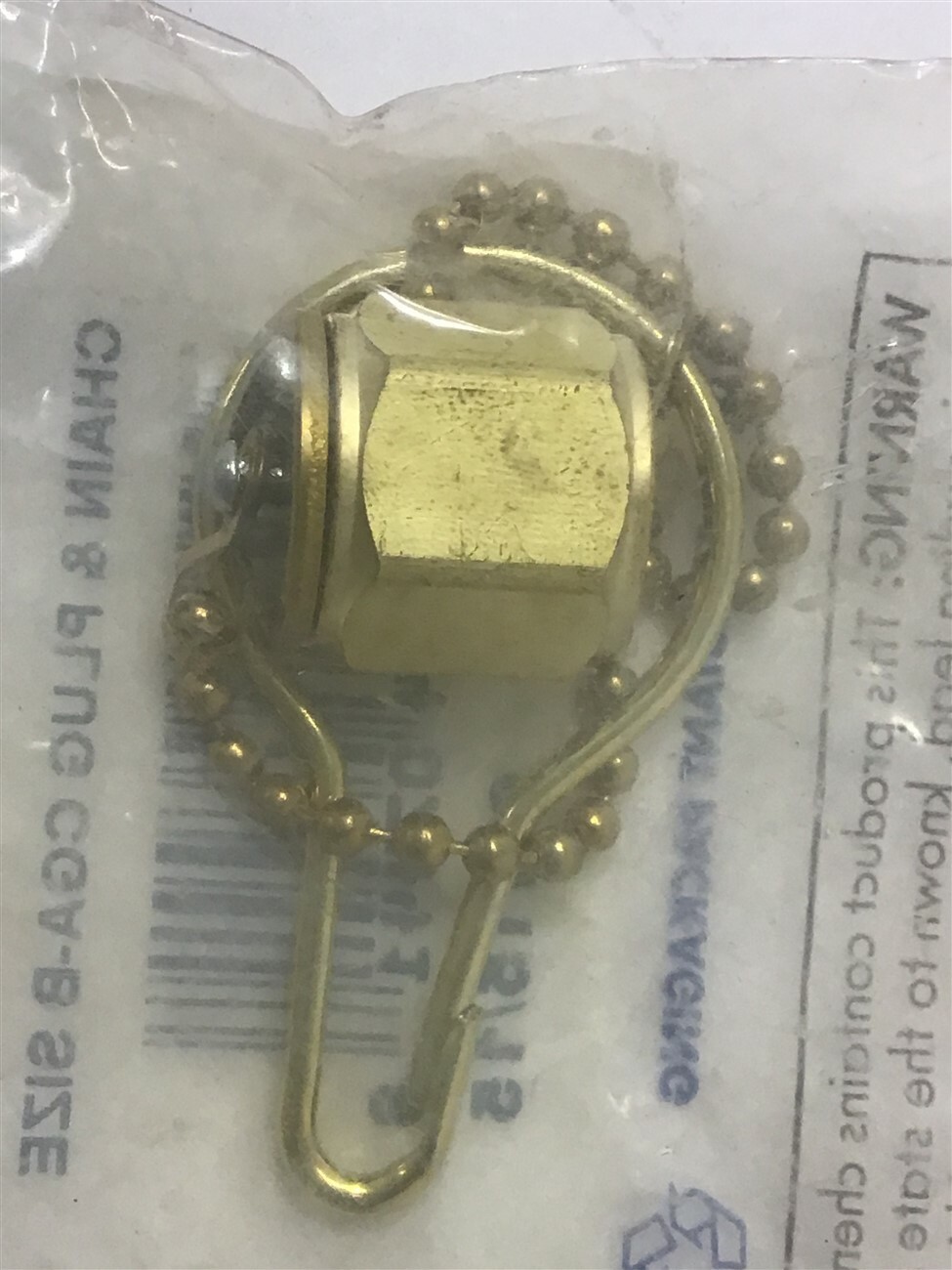 Western Enterprises 927 Chain & Plug CGA-B Size Qty. 2 | eBay