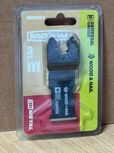 ROCKWELL Sonicrafter 3-Pack Bi-Metal Oscillating Tool Blade | eBay