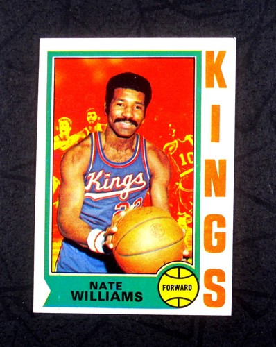 1974 TOPPS SET BREAK Nate Williams #116 Kansas City-Omaha Kings EX | eBay