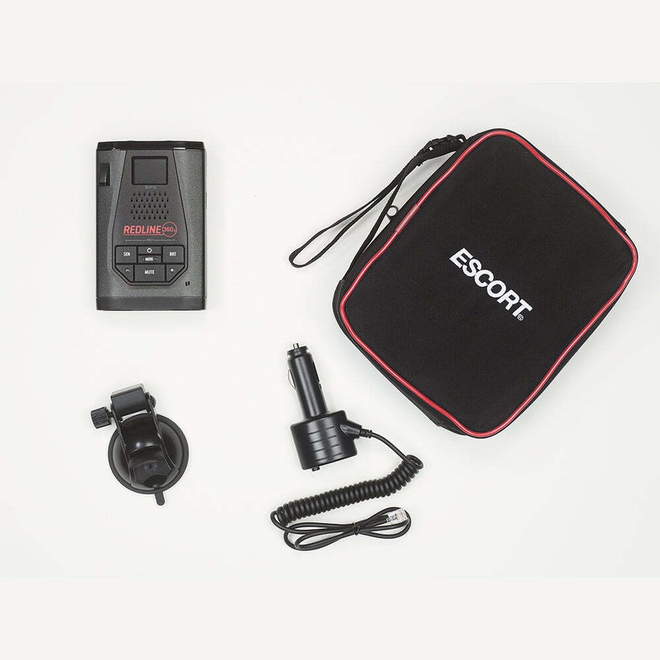 Escort Redline 360c Radar Speed Detector System GPS Laser Extreme Range ...