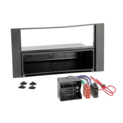 Radio cover 2 DIN 1 DIN set for Ford with storage compartment, adapter ...