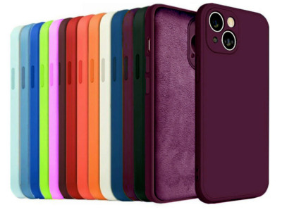 Liquid Silicone Case For iPhone SE 2020 22 6 7 13 14 Shockproof Slim ...