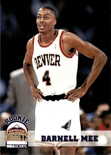 1993-94 NBA Hoops Basketball Card Darnell Mee Denver Nuggets #327 | eBay