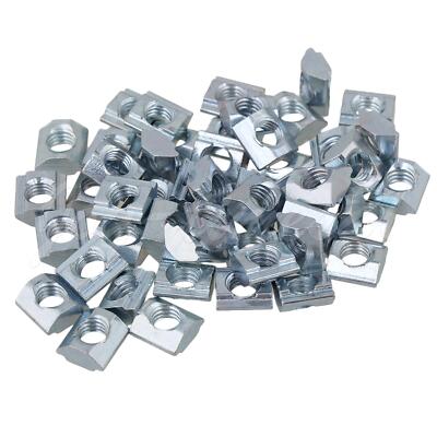 50Pieces 20 Series European M6 Thread in T Sliding Nut Block Carbon ...