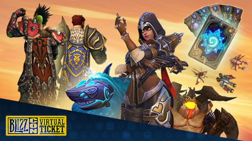Blizzcon 2018 Virtual Ticket - In-game Goodies Digital Bonuses Code ...
