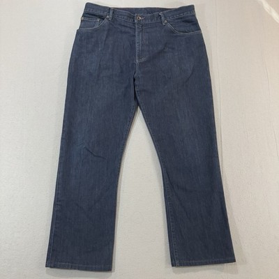 Raleigh Denim Jeans Mens 38x29 Blue Jones USA Made Dark Wash North ...