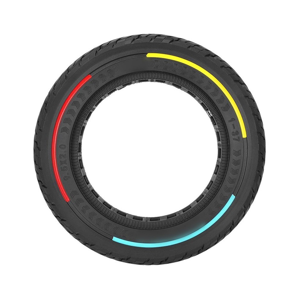 3-color Solid Tire Anti-flat Design Easy Installation Seamless ...