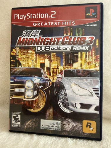Midnight Club 3 DUB Edition Remix PS2 PlayStation 2 Complete CIB ...