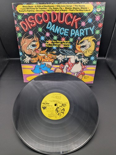 1976 Disco Duck Dance Party w/ Irwin, Vinyl LP Peter Pan Records US ...