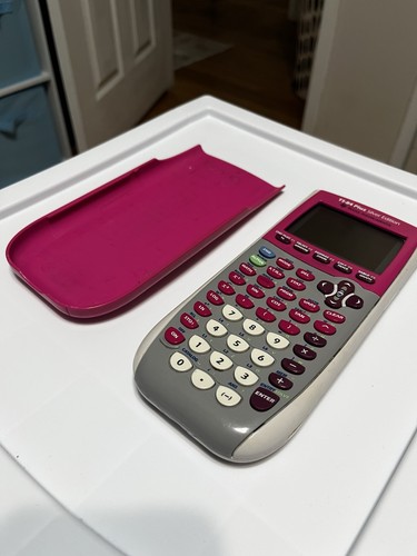 Texas Instruments TI-84 Plus Silver Edition Graphing Calculator Pink ...