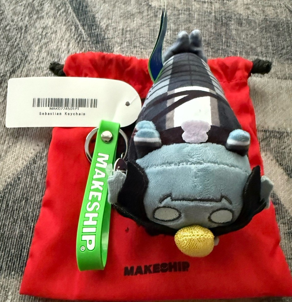 Makeship Sebastian Solace Keychain By Pressure ROBLOX | eBay