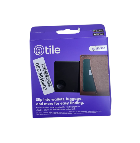 Tile by Life360 Slim Wallet Finder Bluetooth Tracker and Item Locator ...