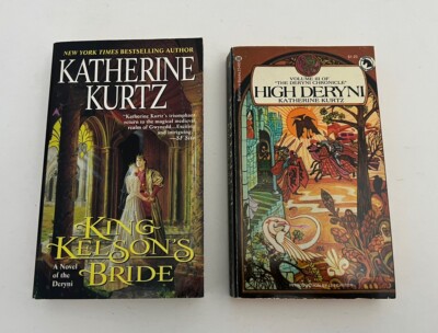 Lot of 2 High Deryni & King Kelson's Bride by Katherine Kurtz ACE ...