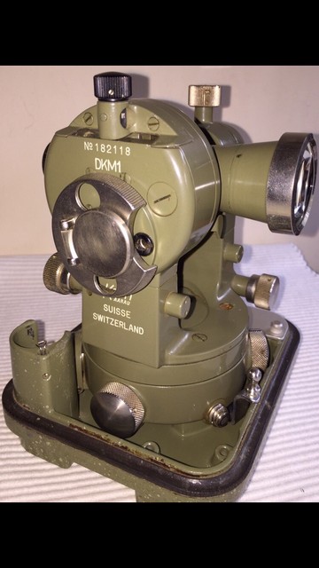 Vintage Kern Dkm2 Swiss Theodolite Excellant for sale online | eBay
