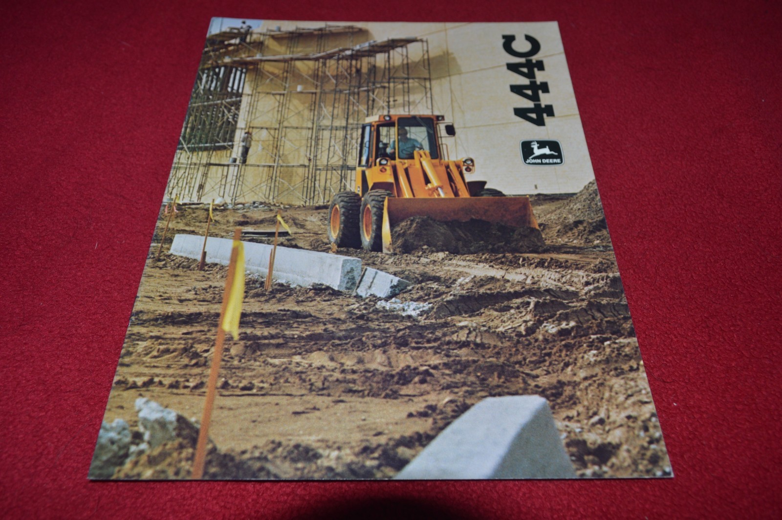 John Deere 444C Wheel Loader Dealer's Brochure GDSD7 | eBay