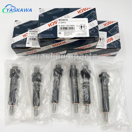 6PCS BOSCH 300 Marine Injectors for 12 Valve 5.9L Cummins +50HP ...