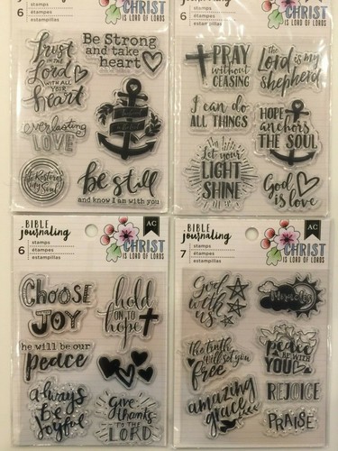 Bible Journaling Religious Stamps or Journal Stencils - Pick 1 of 4 ...