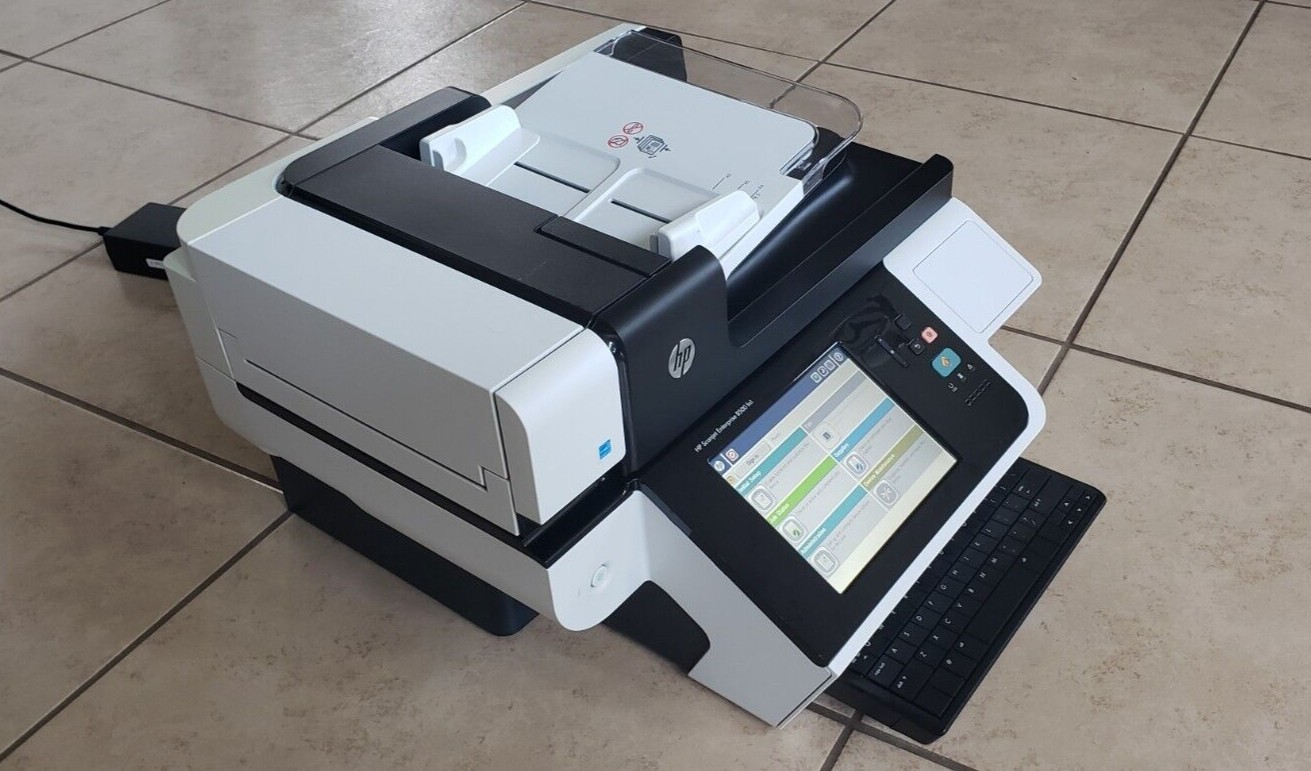 HP Scanjet Enterprise 8500 fn1 Scanner Doc. Capture Workstation ...