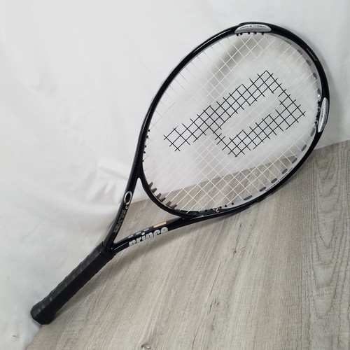 Prince 03 Silver Oversize+ 118 Tennis Racquet Titanium Tungsten Carbon ...