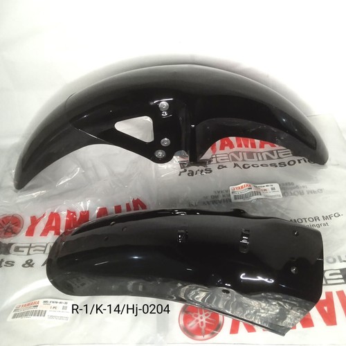Yamaha RX King RXK RXS RX115 RX135 Front Rear Fender Mudguard Black ...