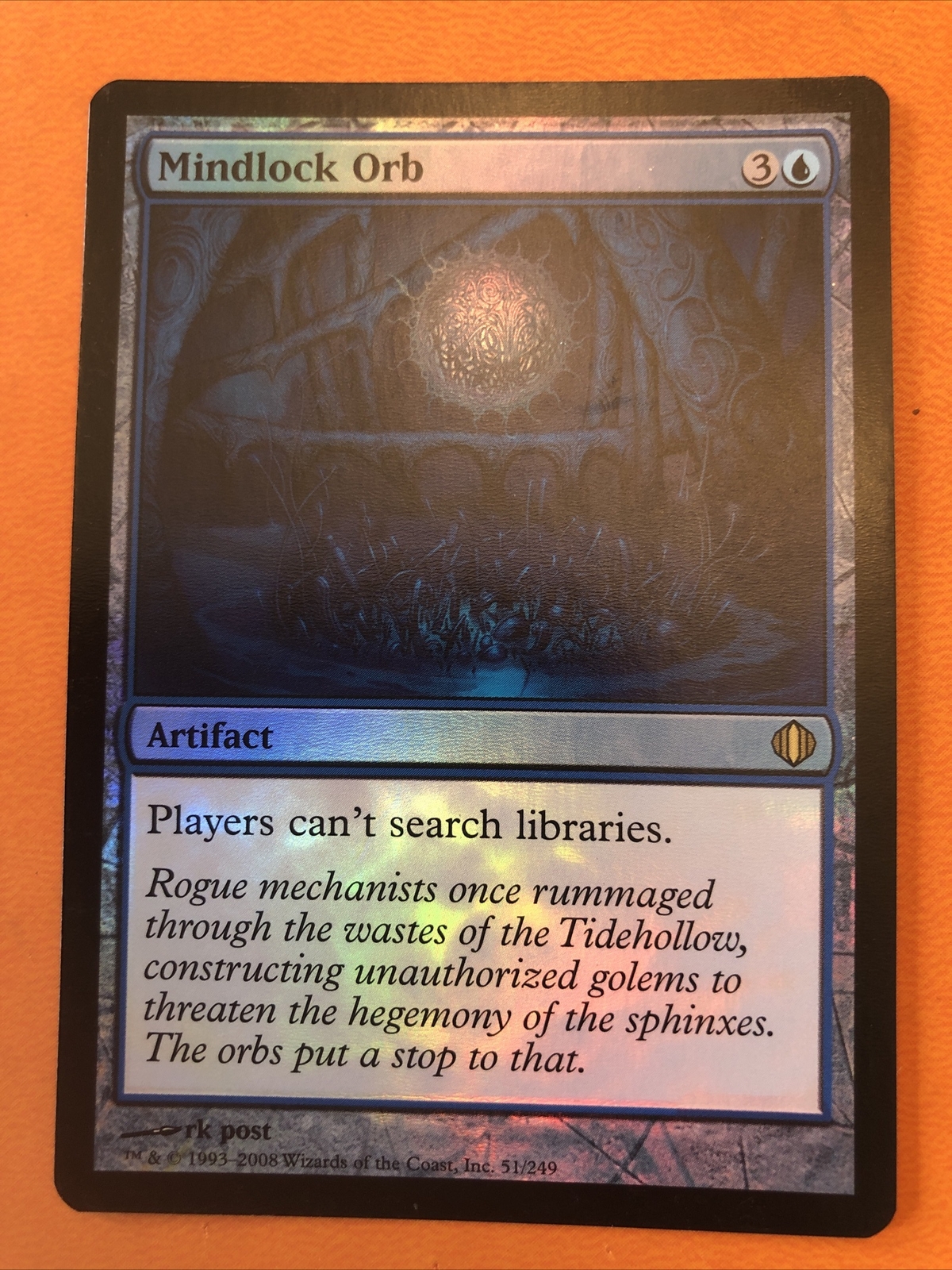 MTG - Mindlock Orb - FOIL - Shards of Alara - NM | eBay