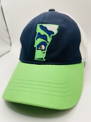 Vermont Lake Monsters Futures Collegiate Baseball Cap Hat Blue White ...