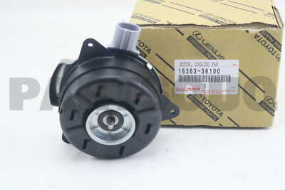 1636336100 Genuine Toyota MOTOR, COOLING FAN 16363-36100 | eBay