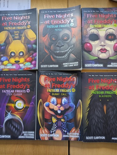 Five Nights at Freddy's Fazbear Frights Books 1-6 (set, collection) | eBay