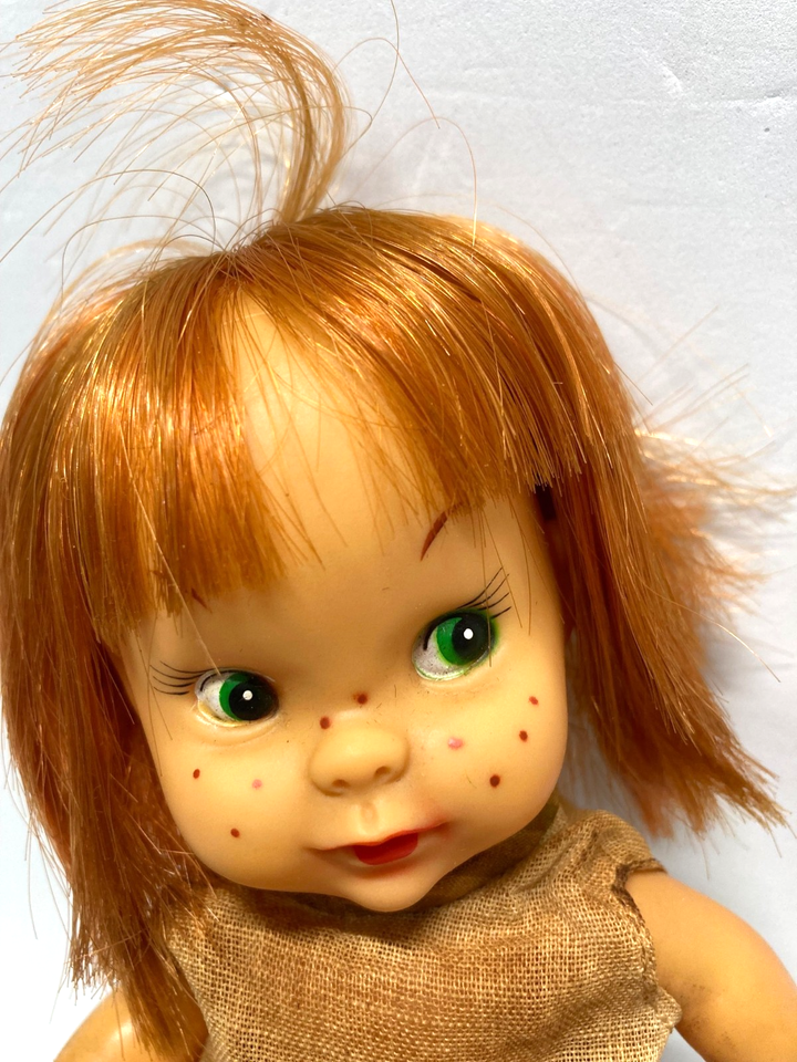 Vintage Herman Pecker Doll Little IMP Carrot TOP Red Hair JAPAN 1950's ...