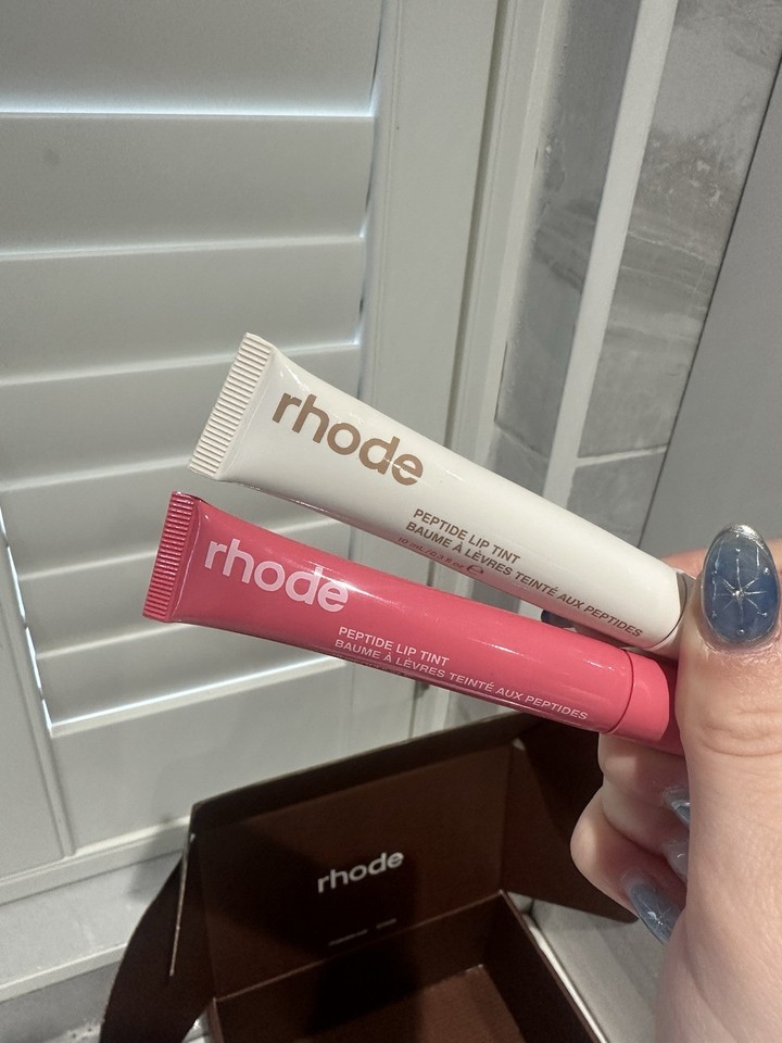 Rhode Limited Edition Lip Tints in “Sugar Cookie” and “Cinnamon Roll ...