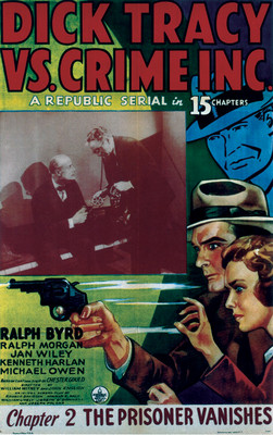 Dick Tracy vs Crime inc. 1941 Ralph Byrd cult serial movie poster print ...