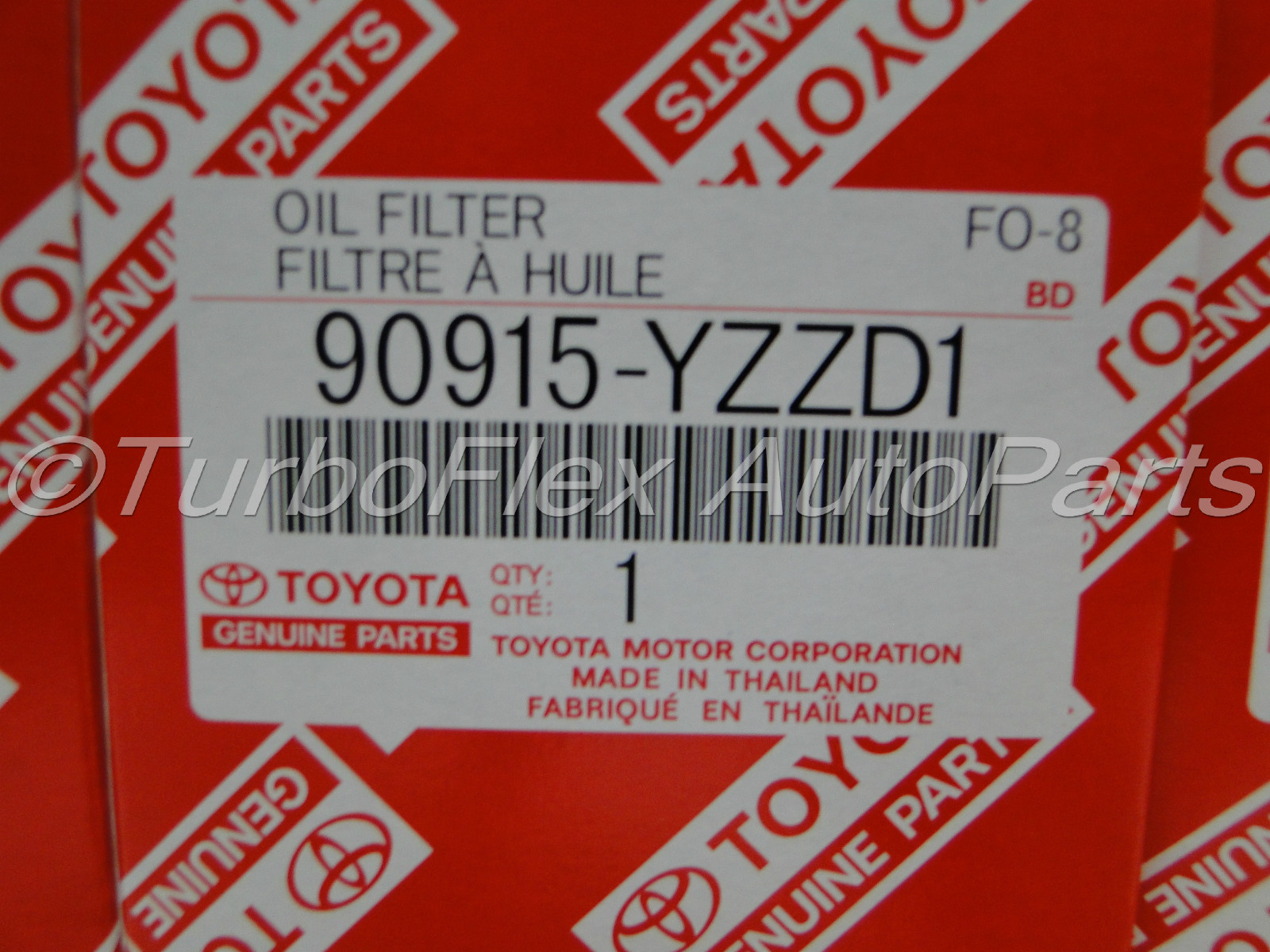 Toyota Genuine OEM Oil Filter 90915-YZZD1 Set of 10 | eBay