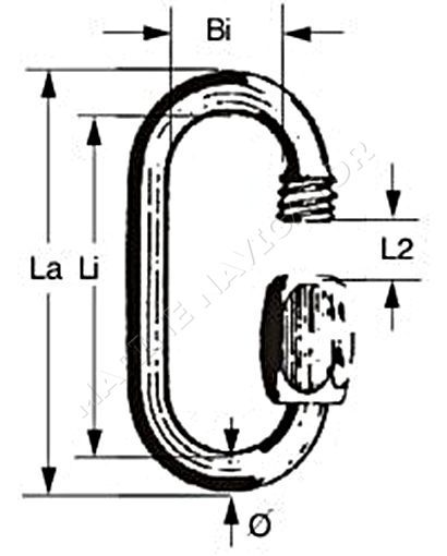 KONG Quick Link EN362 8mm Stainless Steel | eBay