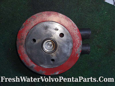 Volvo Penta 3.0 GL 4 cylinder raw water pump with serpentine pulley | eBay